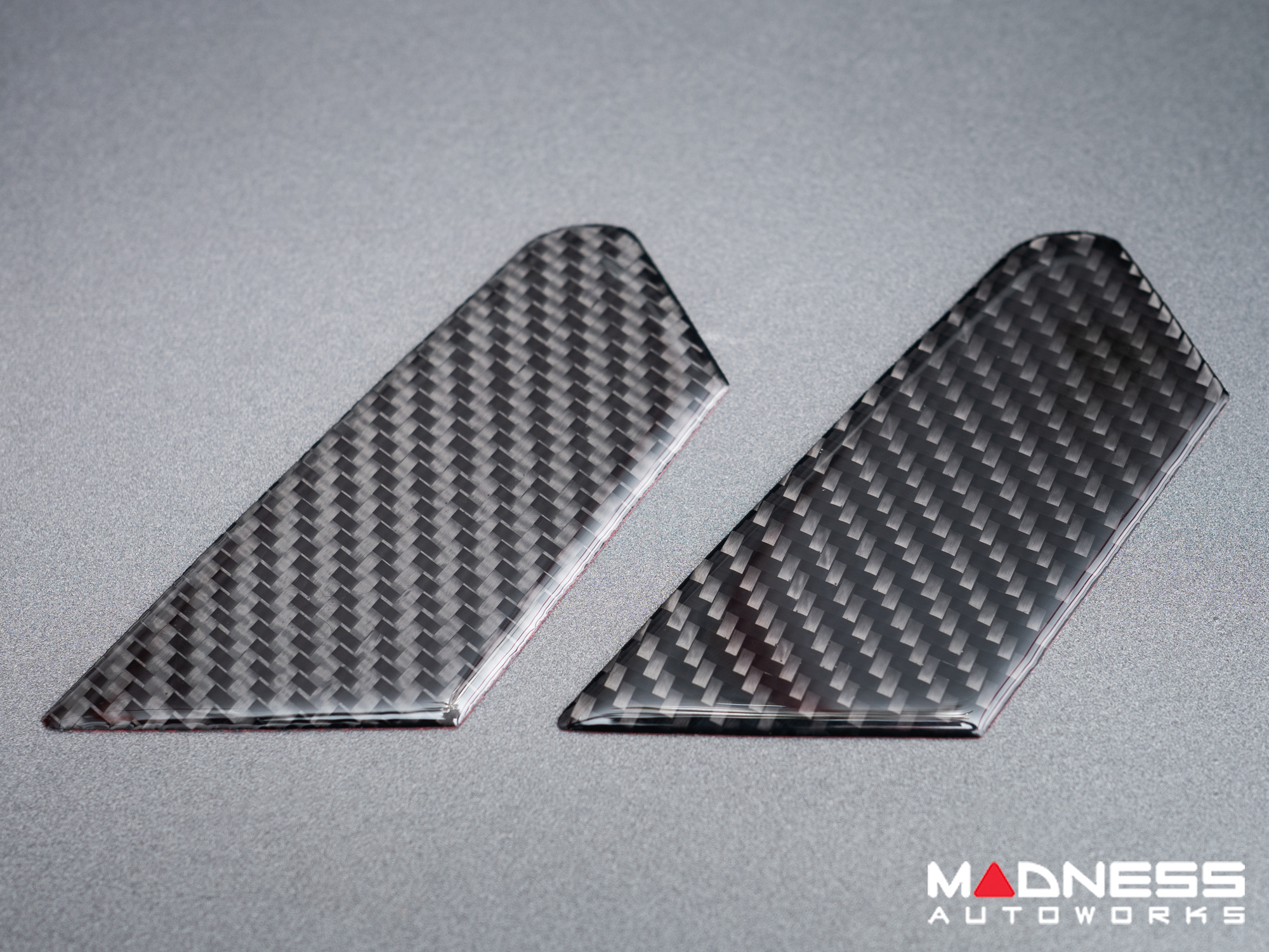 Dodge Hornet Inner Door Bowl Cover Kit - Carbon FIber - Self Adhesive ...