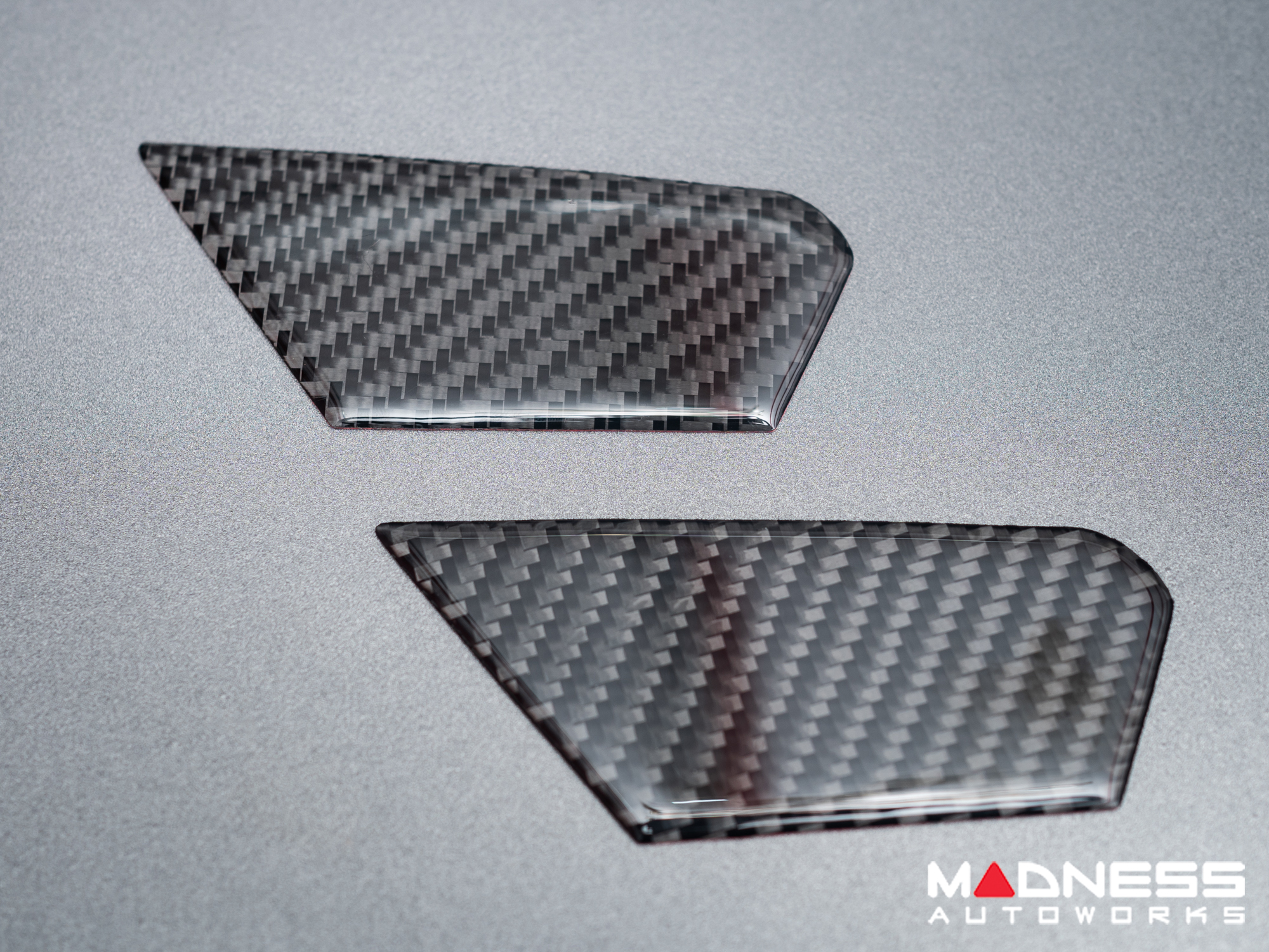 Dodge Hornet Inner Door Bowl Cover Kit - Carbon FIber - Self Adhesive ...