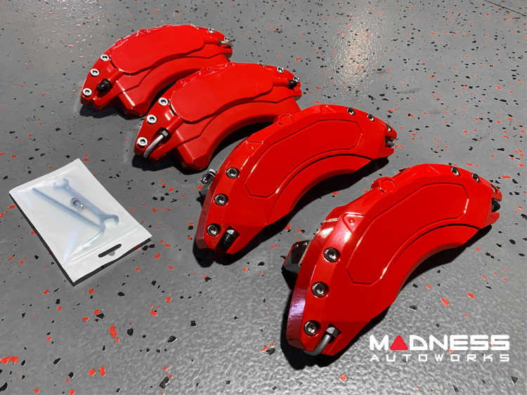 Dodge Hornet Brake Caliper Covers - Red, MAD71-8926Z