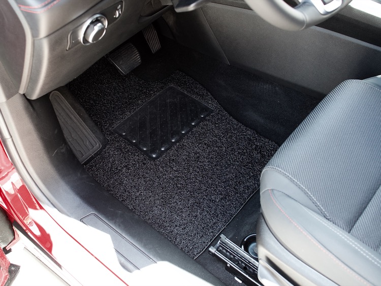 Dodge Hornet Floor Mats - All Weather Rubber - Coiled PVC - Front ...