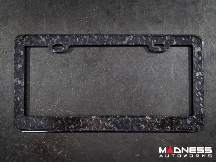 License Plate Frame - 100% Forged Carbon Fiber, BFB-08.F